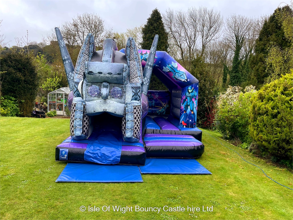 3D Transformer/robot - Bouncy Castle Hire and party hire in Isle Of ...