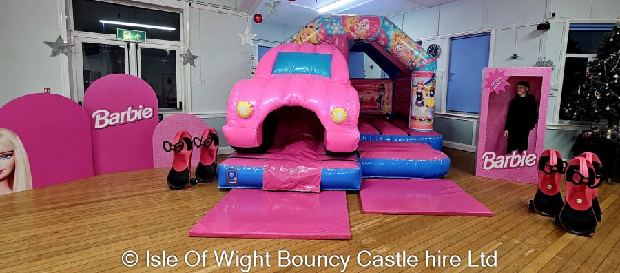 Barbie Theme - Bouncy Castle Hire and party hire in Isle Of Wight ...