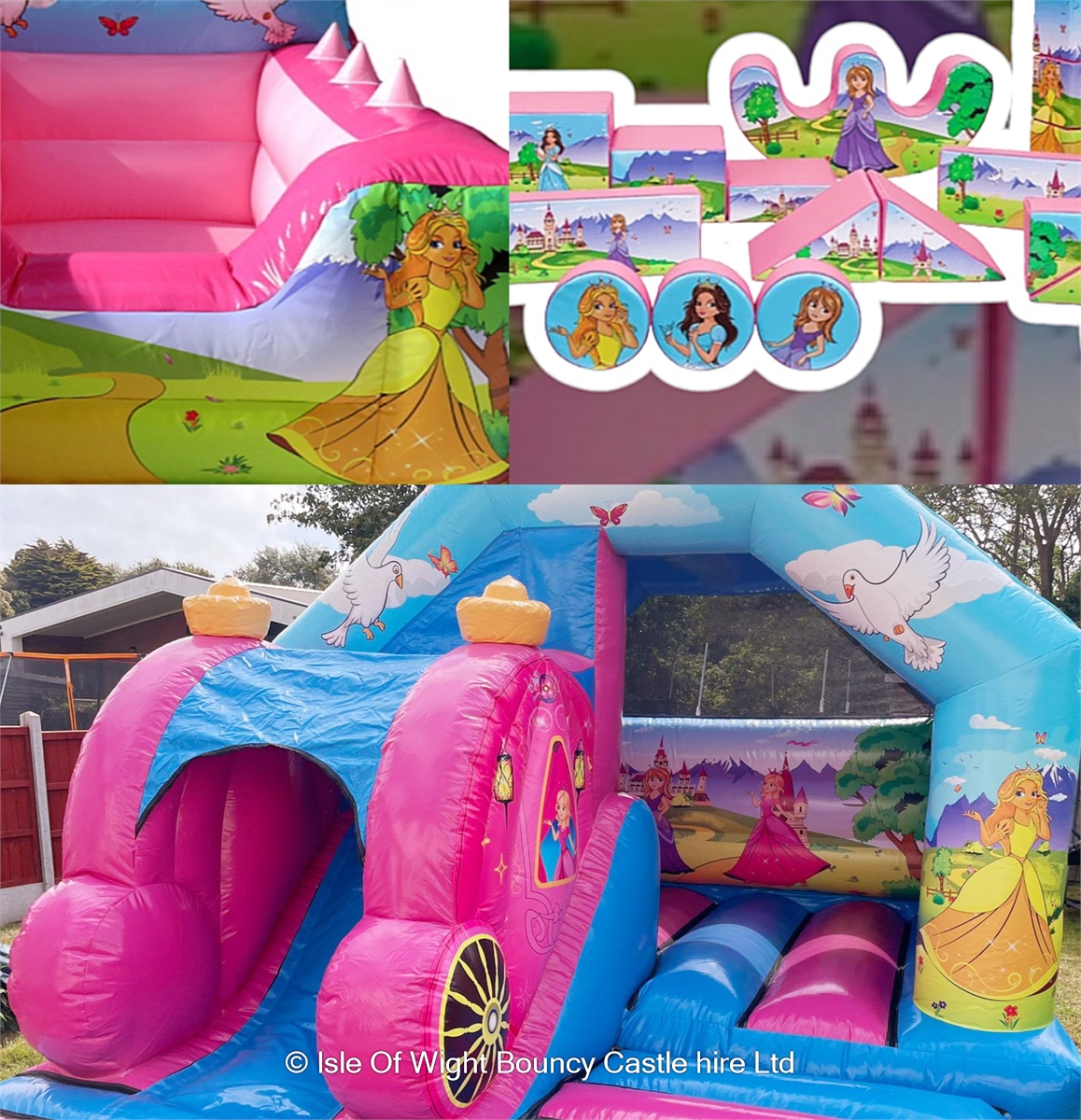 👑 Princess Themes - Bouncy Castle Hire and party hire in Isle Of Wight ...